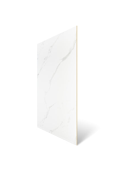 Flexstone PVC Wall Panels | White With Light Grey Veins – Flexstone Inc.