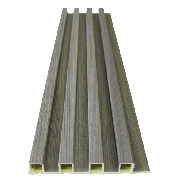 Flexstone Inc. | WPC Fluted Panels | Light Grey