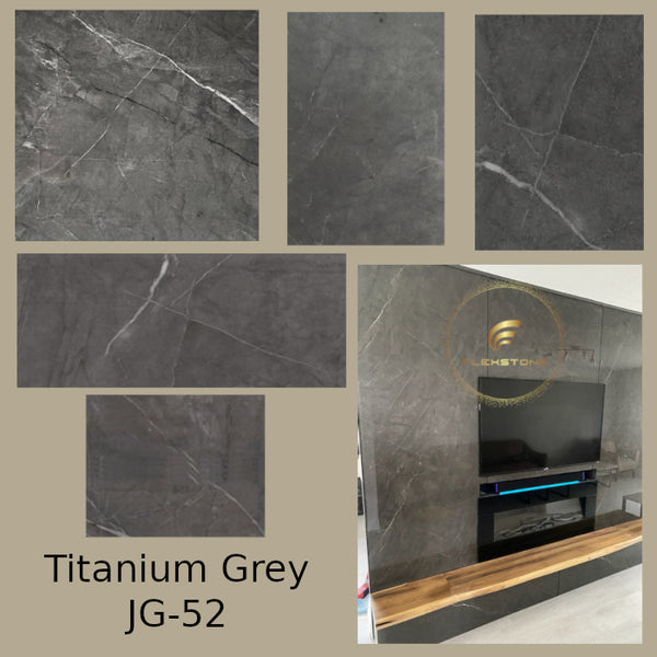 Flexstone PVC Wall Panels | Titanium Grey – Flexstone Inc.