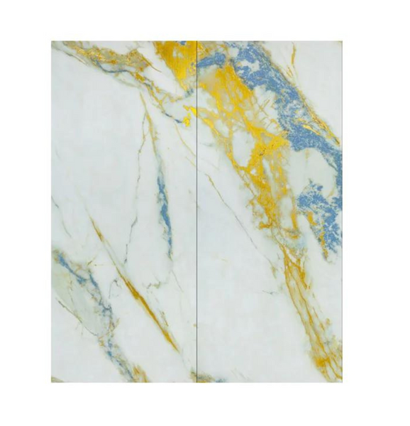 Flexstone | PVC Wall Panels | Azure Gold Continuous Pattern – Flexstone ...