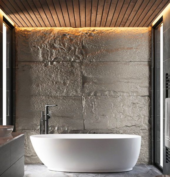 Flexstone PU Stone Panel | Grey – Flexstone Inc.